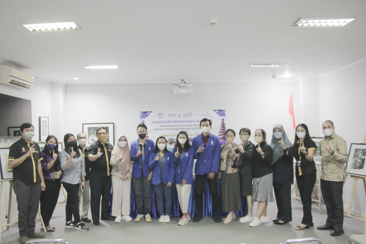 ITB STIKOM Bali Lepas Empat Peserta Pertukaran Mahasiswa Merdeka - ITB STIKOM Bali